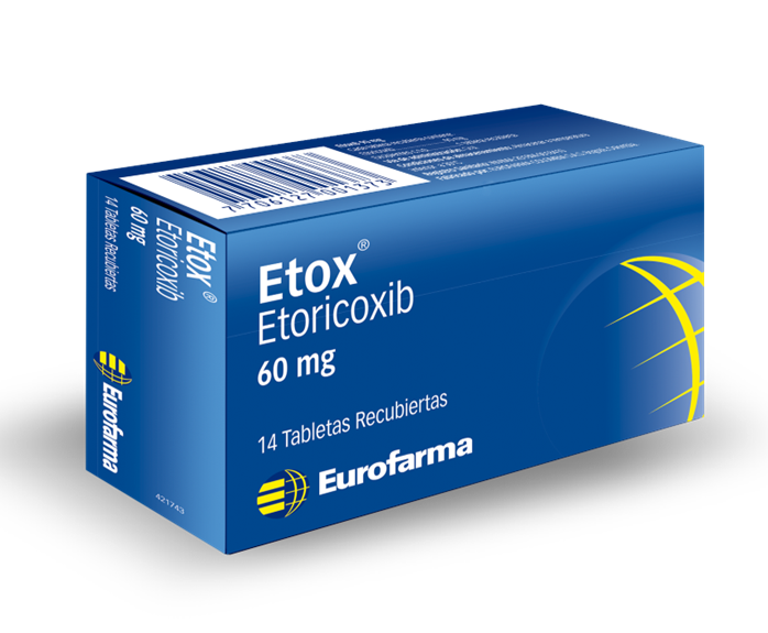 Etox 60mg - Eurofarma
